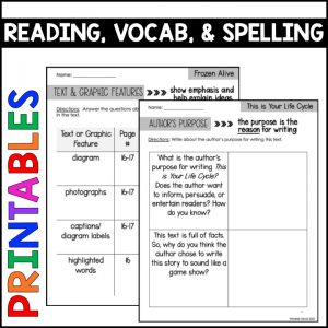 Into Reading HMH 3rd Grade: Module 6 BUNDLE Supplements • GOOGLE Slides ...