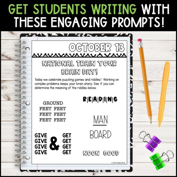 10 Would You Rather Questions to Get Students Writing – Amanda Garcia ...